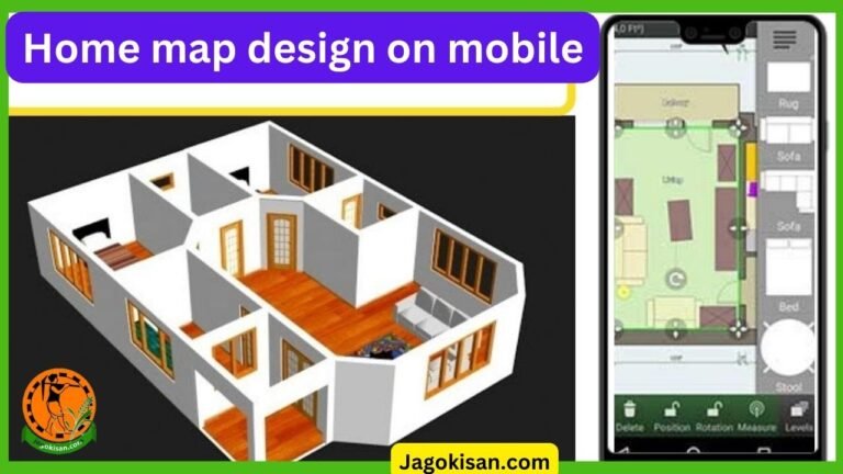 Ghar Ka Naksha Kaise Banaye | Home Map Design On Mobile मोबाइल पर घर का ...